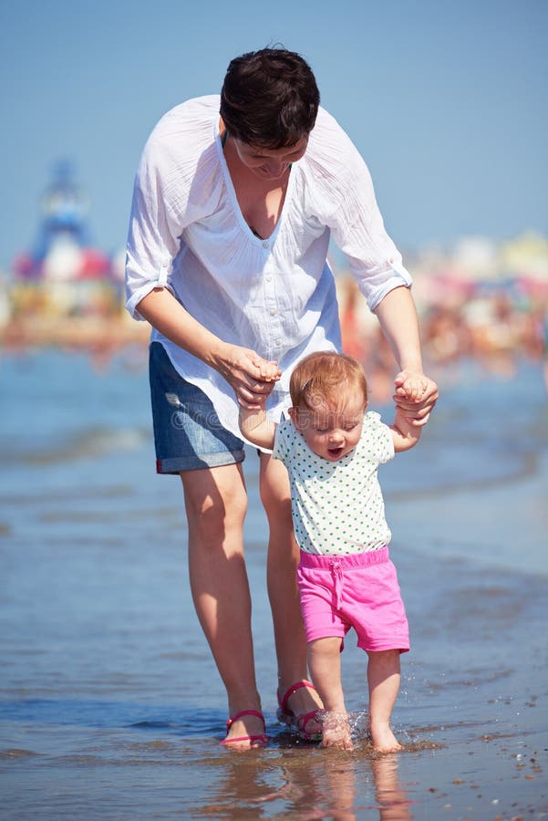 4,078 Mom Infant Beach Stock Photos - Free & Royalty-Free Stock Photos ...