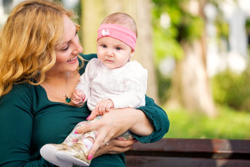 Mom and baby stock image. Image of love, happiness, nature - 39564305