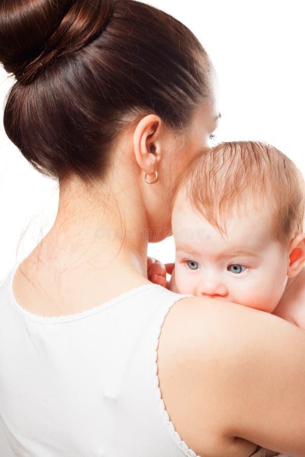 Mom and baby stock image. Image of emotions, lifestyles - 56746833