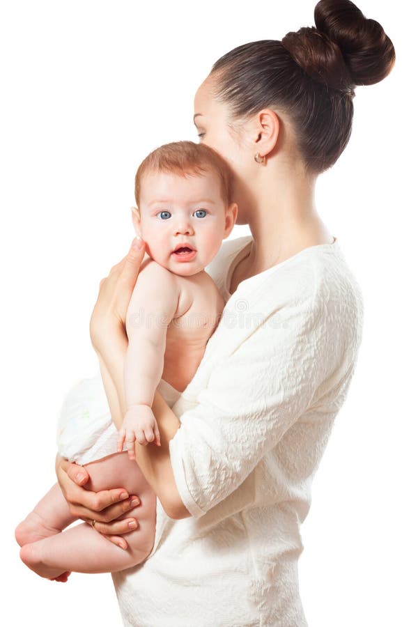 Mom and baby stock photo. Image of holding, cute, human - 56746852