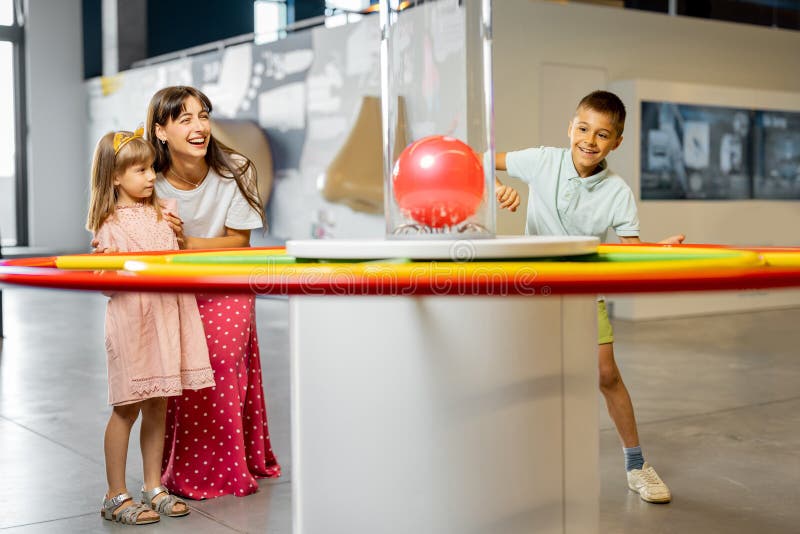 Mom Kids Visit Science Museum Stock Photos - Free & Royalty-Free Stock ...