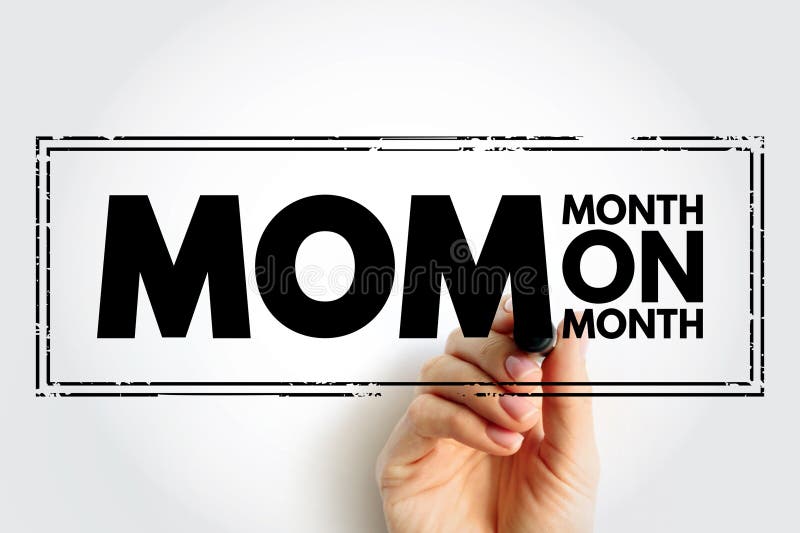 MOM Month on Month - Comparing Data from One Month To the Previous ...