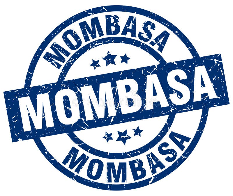Mombasa Sticker. Mombasa Signpost Pointer Sign Stock Vector ...