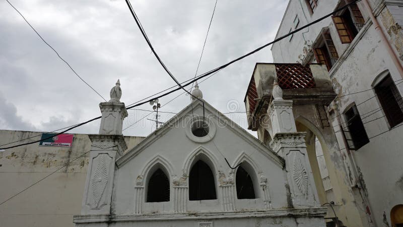 Mombasa city building stock image. Image of street, village - 121014327
