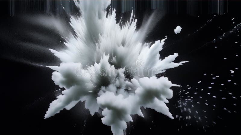 The Moment of Explosion stock footage. Video of particles - 303680594
