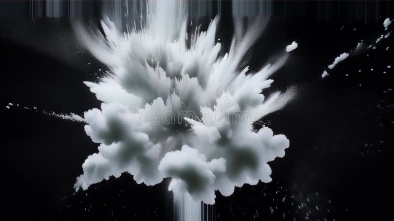 The Moment of Explosion stock video. Video of resources - 303694937