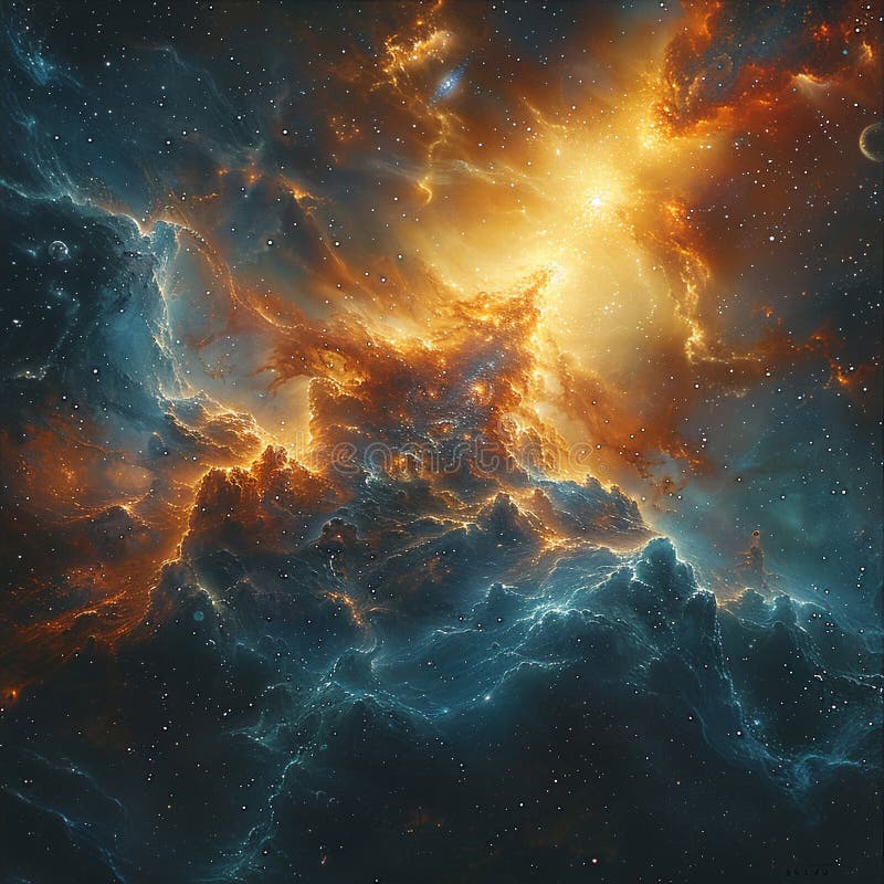 The moment a star is born stock photo. Image of galactic - 310484502