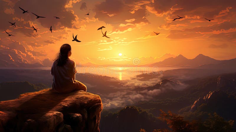 Moments that Change Life, Like an Inspired Impulse Stock Illustration ...