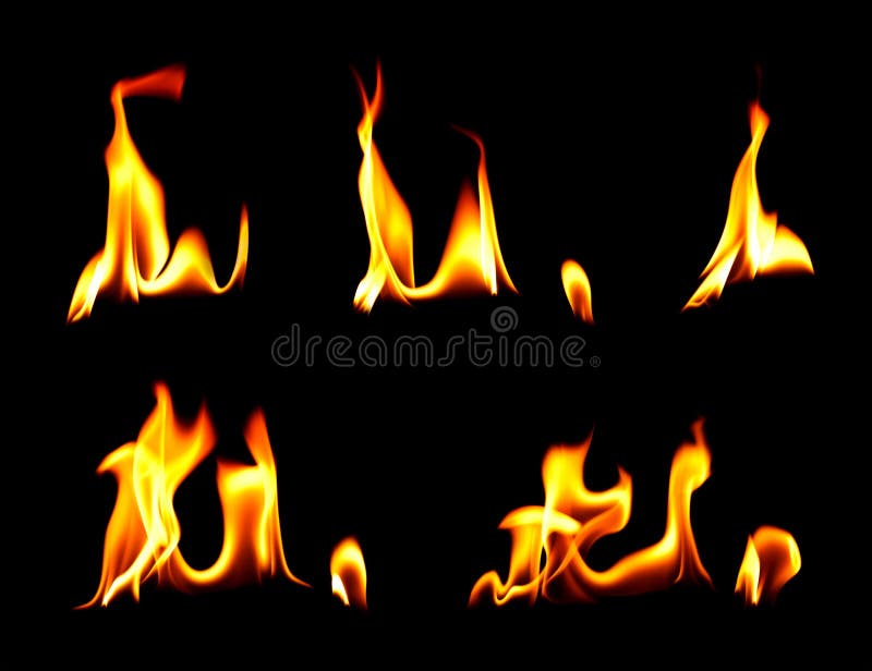 Flames stock image. Image of burn, burning, flame, glow - 302969