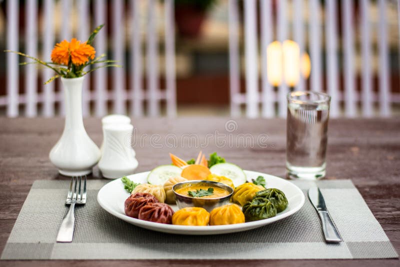 Momo stock image. Image of dough, chinese, color, colour - 134388099