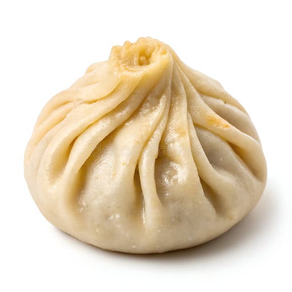 Momo Dumpling Front View Full Length Stock Illustration - Illustration ...