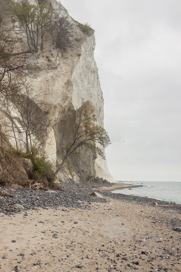 Mon, Denmark - White Cliffs Stock Photo - Image of denmark, coast ...