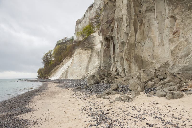Mon, Denmark - White Cliffs Stock Image - Image of nature, rocks: 132538407