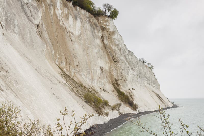 Mon, Denmark - White Cliffs Stock Image - Image of scenic, white: 132538535