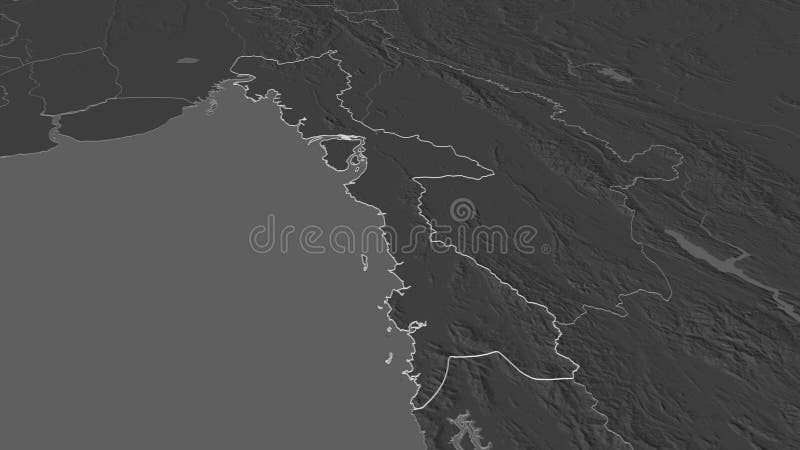 Mon, Myanmar - Outlined. Bilevel Stock Illustration - Illustration of ...