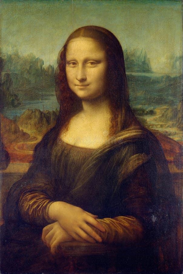 Mona Lisa Painting stock image. Image of artist, portrait - 83035989