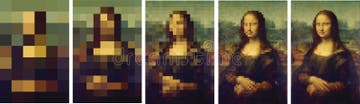 Mona Lisa Pixel Art 32x32 Stock Illustrations – 16 Mona Lisa Pixel Art ...