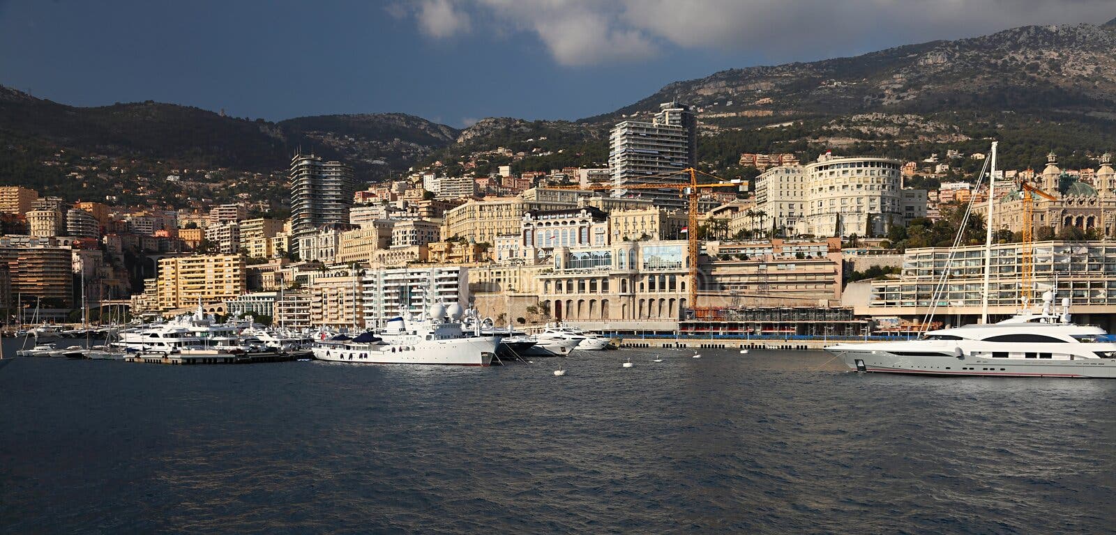 Monaco harbour - 2 stock image. Image of boat, carlo, dock - 3278871