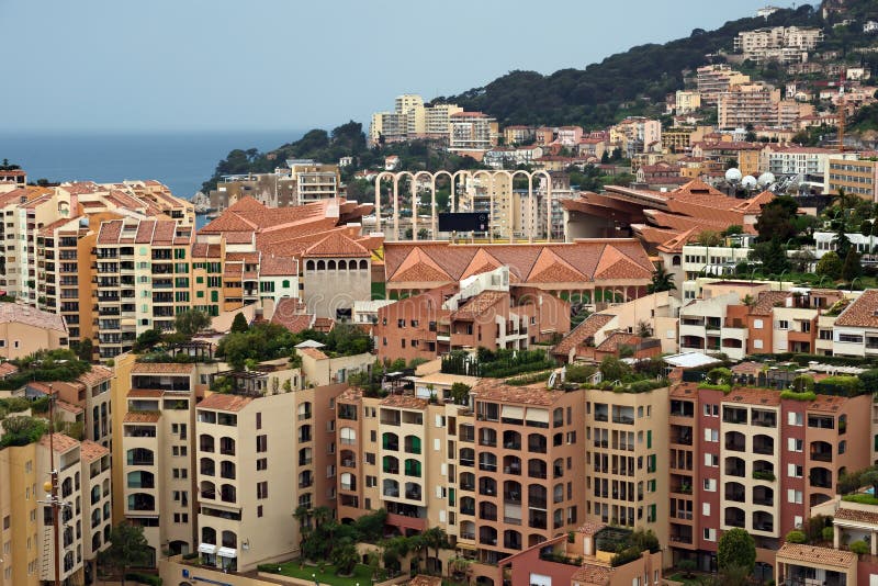 Monaco - Fontvieille hamn arkivfoto. Bild av europa, destination - 31243250