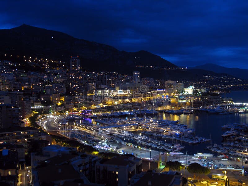 Monaco-Hafen stockfoto. Bild von ufer, mittelmeer, hafen - 2697808