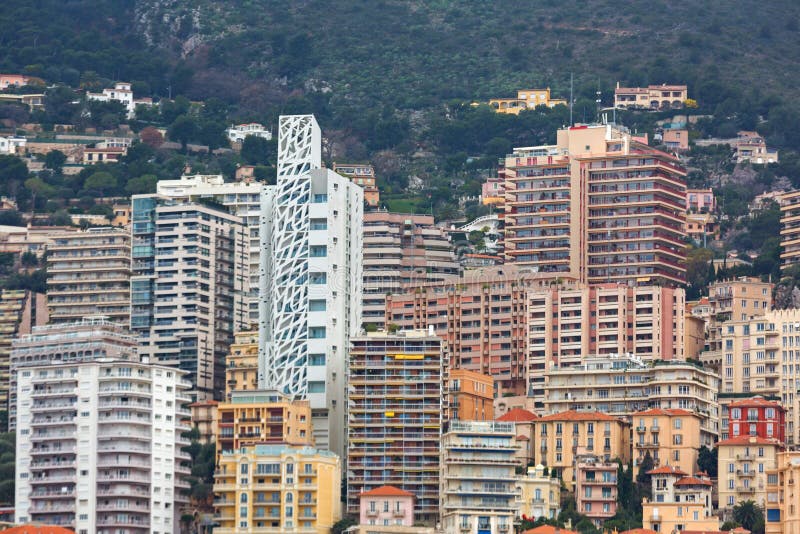 Monaco buildings stock photo. Image of skyscrapers, exterior - 40097066