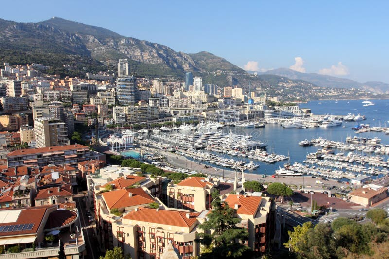 Monaco, Europa stockfoto. Bild von antenne, charles, europa - 67560430