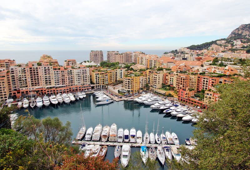 Monaco, France stock photo. Image of monte, boats, city - 27286032