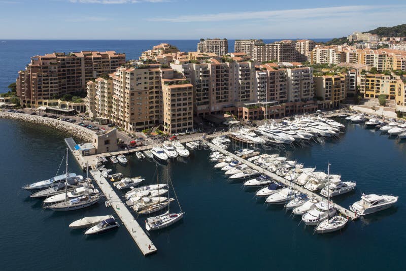Monaco - Franse Riviera stock afbeelding. Image of bevolking - 26636353
