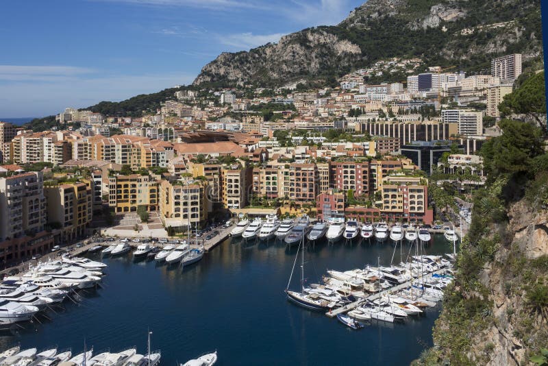 Monaco - French Riviera stock image. Image of yacht, europe - 26529977