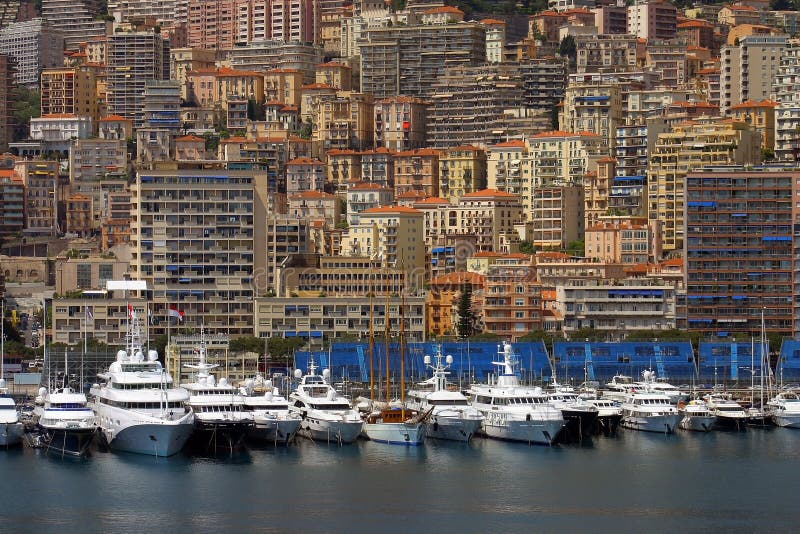 Monaco harbor stock photo. Image of city, harbour, country - 1823954