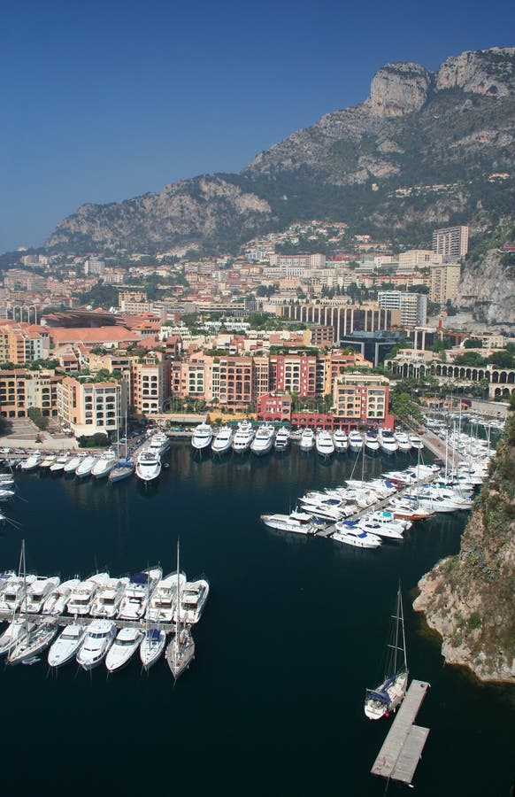 Monaco harbour stock photo. Image of european, glamour - 10669312