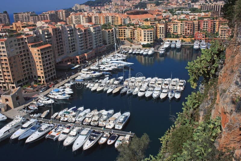 Monaco harbour stock photo. Image of anchor, float, crew - 2978784