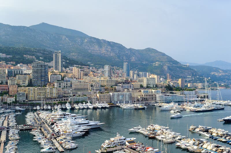 Architecture of Monaco stock image. Image of cityscape - 105991321