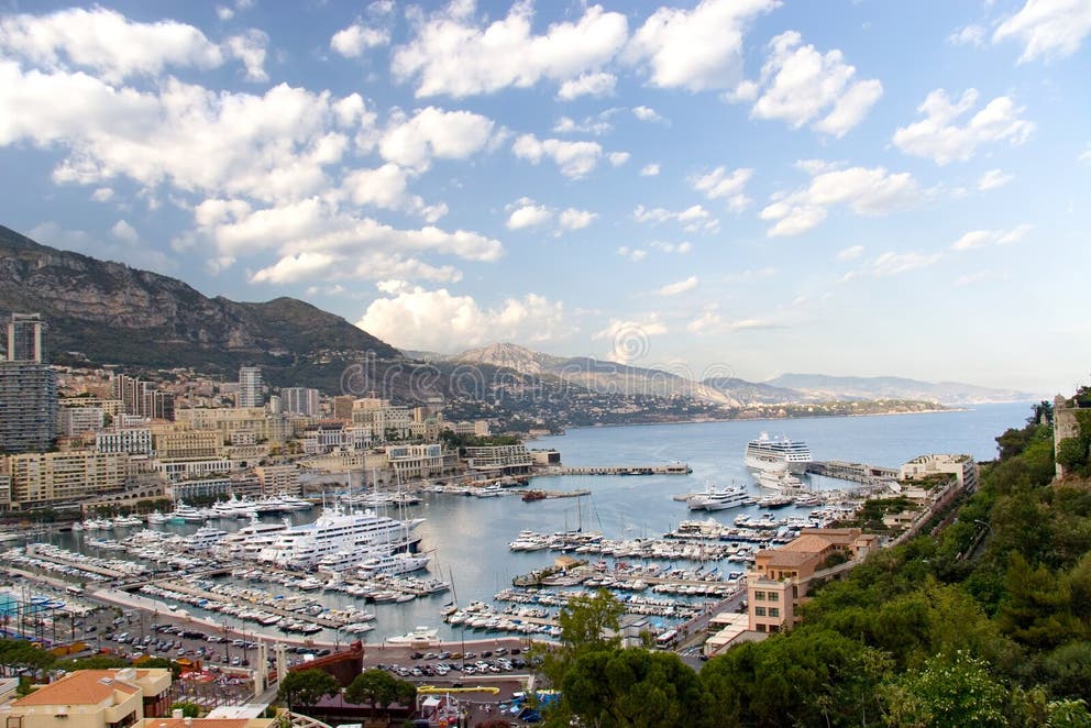 Monaco landscape stock photo. Image of luxury, coastline - 2738410