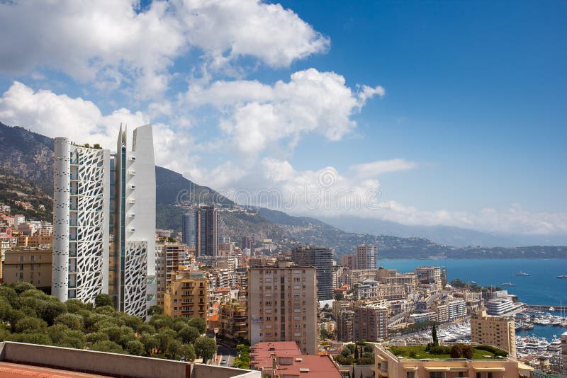Monaco building roofs stock photo. Image of environmental - 52250974