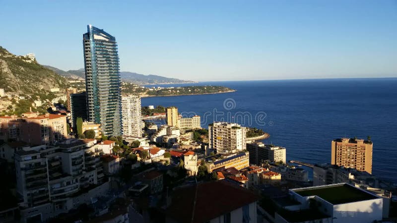 Monaco, Monte-Carlo, 26 October 2022: Escalator Descent To the Entrance ...