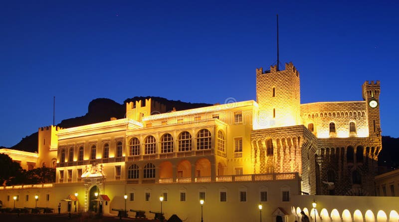 Monaco palace stock image. Image of monte, famous, prince - 10602385