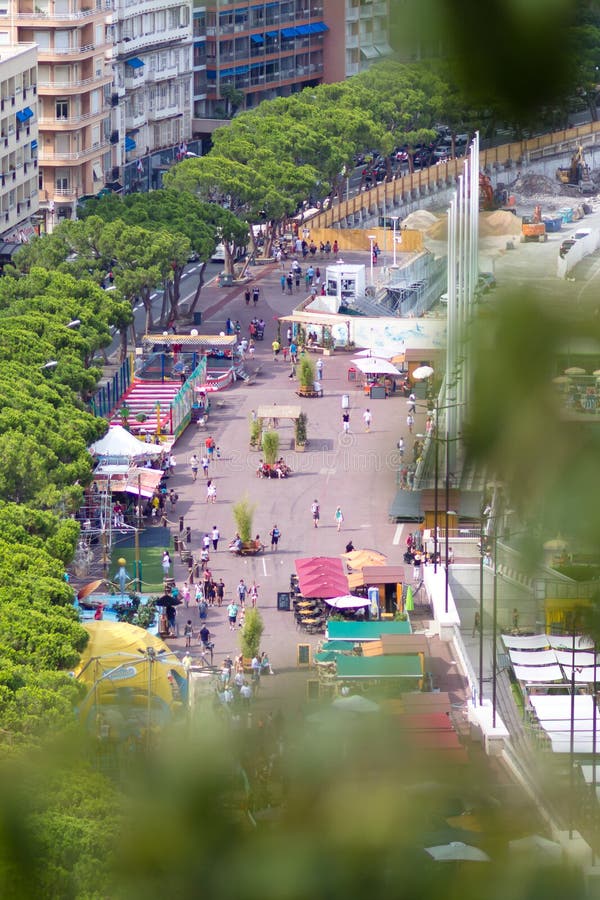 Monaco portside stock image. Image of monaco, aerial - 47620513