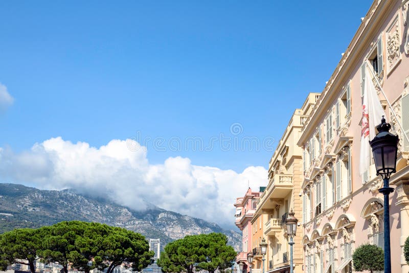 Monaco September 2017. View of Palace Square Sunny Day Editorial Image ...
