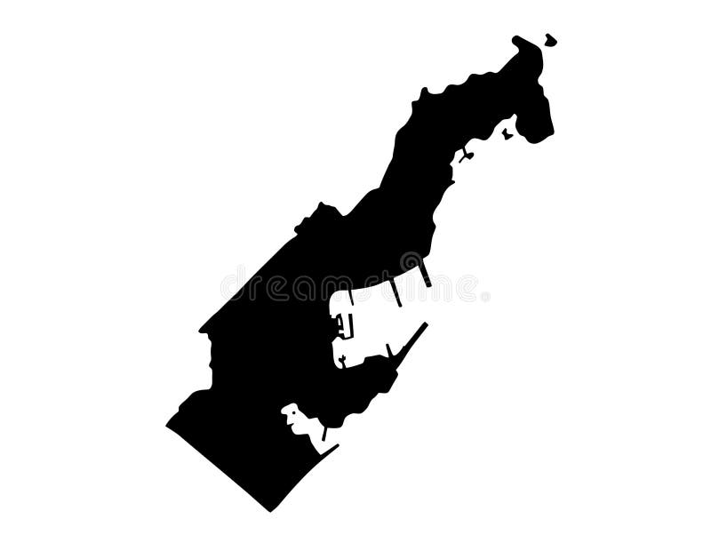 Monaco silhouette stock vector. Illustration of luxury - 382114666