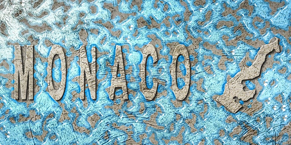 Monaco Water Management Concept Stock Illustration - Illustration of ...