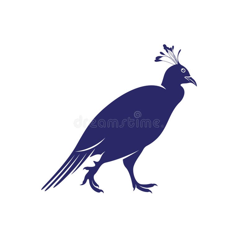 Monal Himalayan Design Vector Illustration. Monal Himalayan Silhouette ...