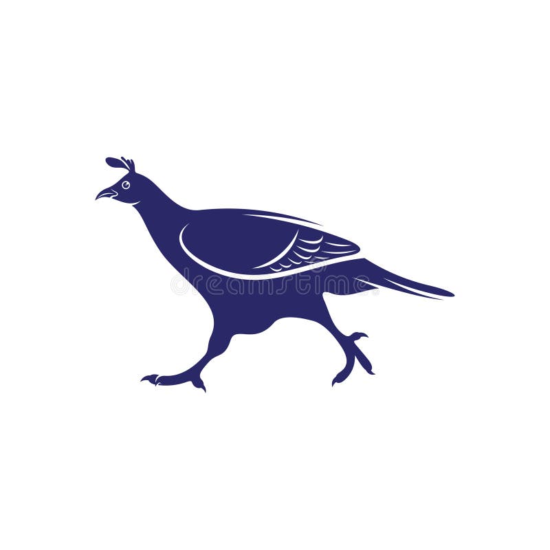 Monal Himalayan Design Vector Illustration. Monal Himalayan Silhouette ...