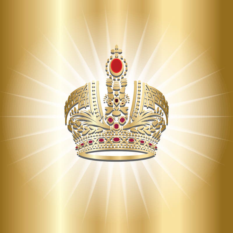 Monarch crown stock vector. Illustration of prince, design - 143725023