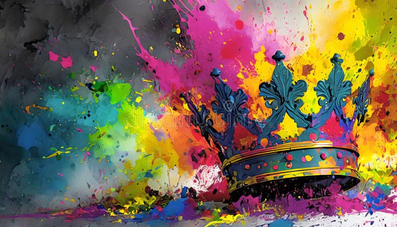 Vivid crown stock illustration. Illustration of dignity - 310692182