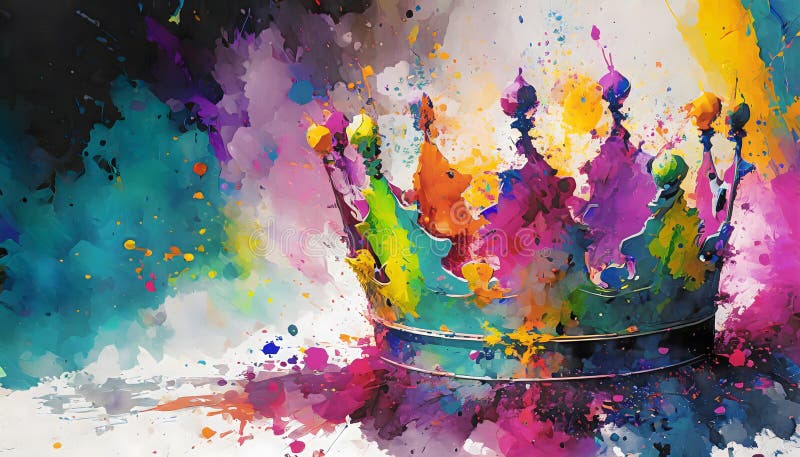 Vivid crown stock illustration. Illustration of dignity - 310758952