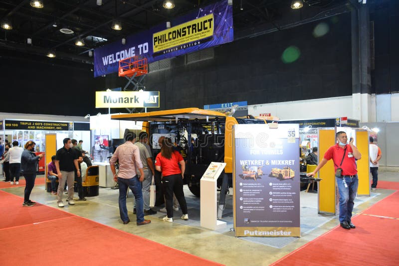 Monark Cat Booth Display at Philconstruct in Pasay, Philippines ...