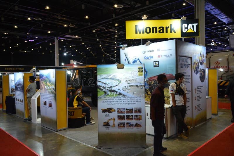 Monark Cat Booth Display at Philconstruct in Pasay, Philippines ...