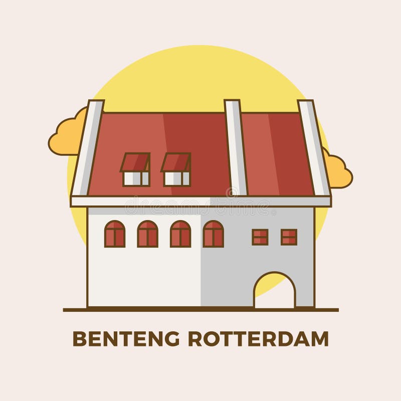 Benteng Rotterdam Stock Illustrations – 1 Benteng Rotterdam Stock ...