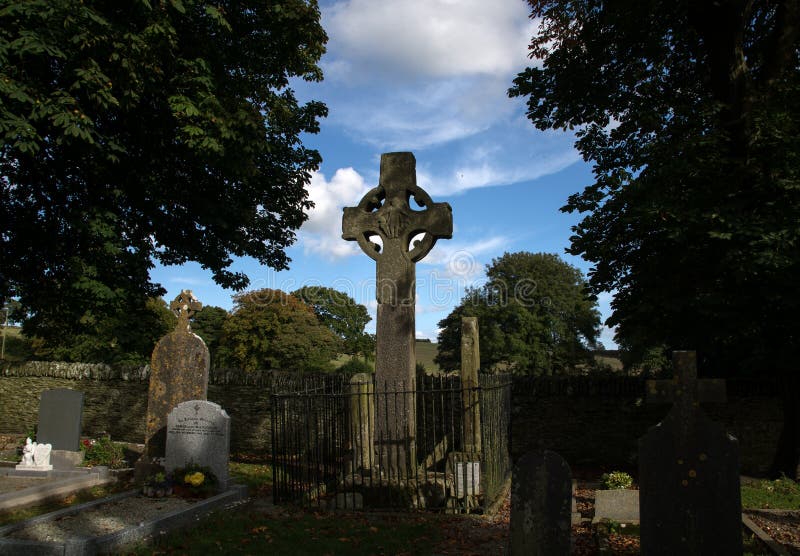 Monasterboice in Ierland stock foto. Image of mystiek - 102134442